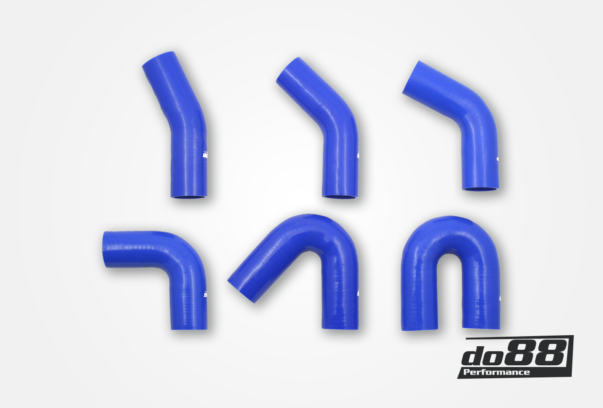 Elbows - Silicone hose Blue - Silicone hose / hoses