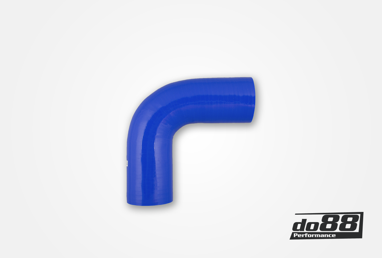 90 degree - Elbows - Silicone hose Blue - Silicone hose / hoses